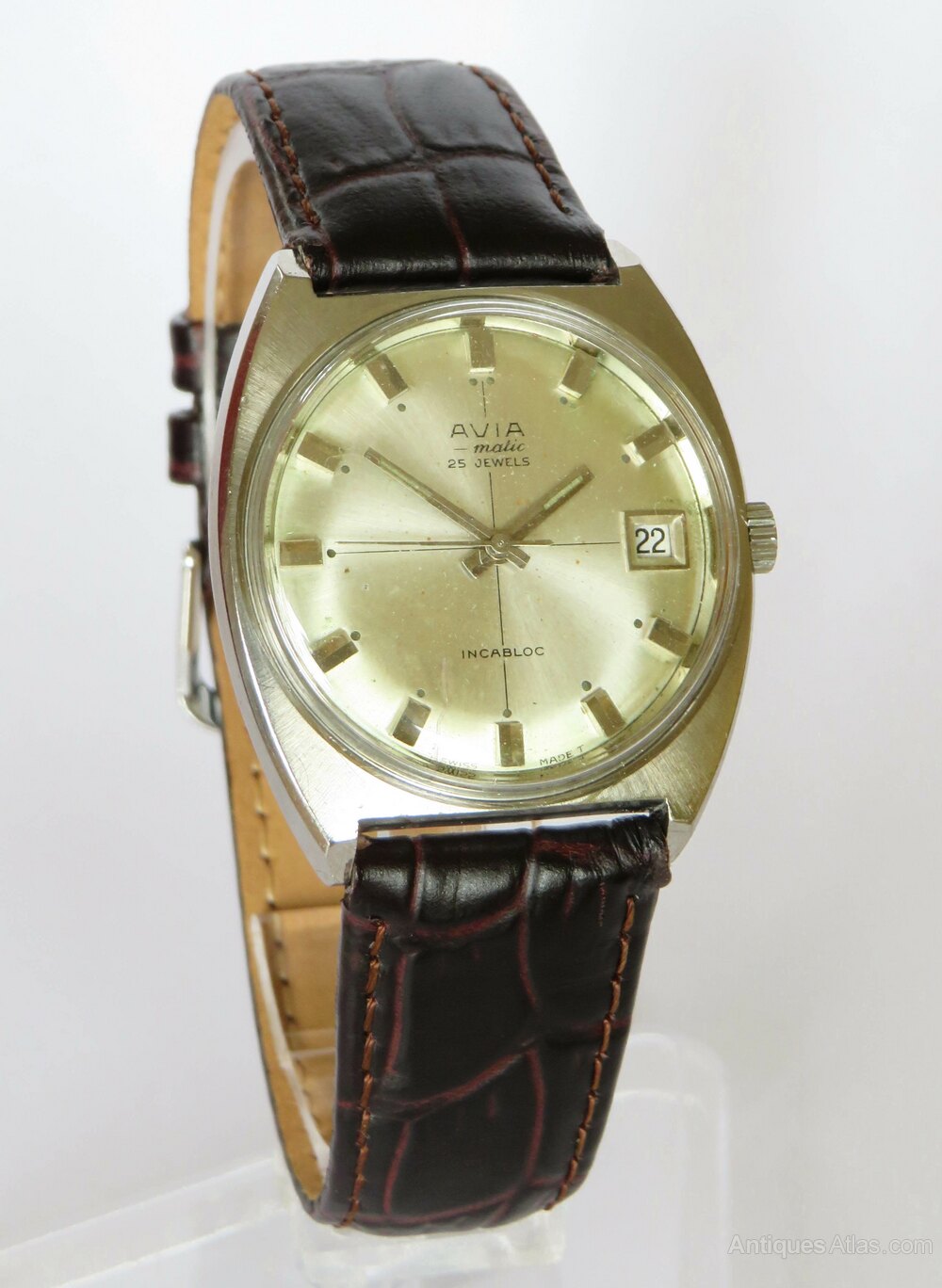 Antiques Atlas - Gents 1960s Avia-Matic Automatic Wrist Watch as170a13072