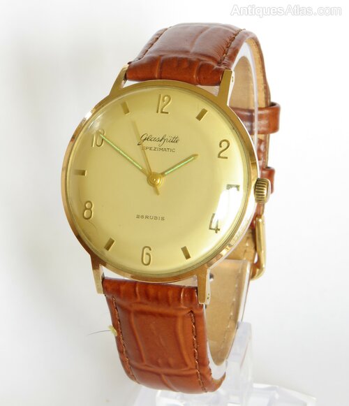 Antiques Atlas - Gents 1960s Glashütte Spezimatic Wrist Watch as170a14819