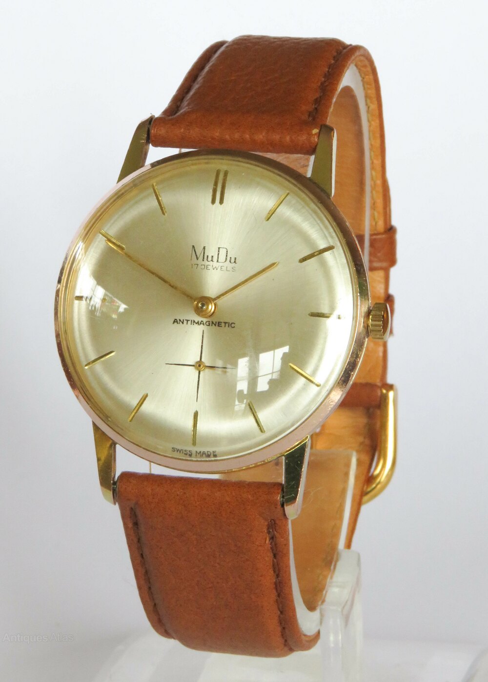 Antiques Atlas - Gents 1960s MuDu Wrist Watch