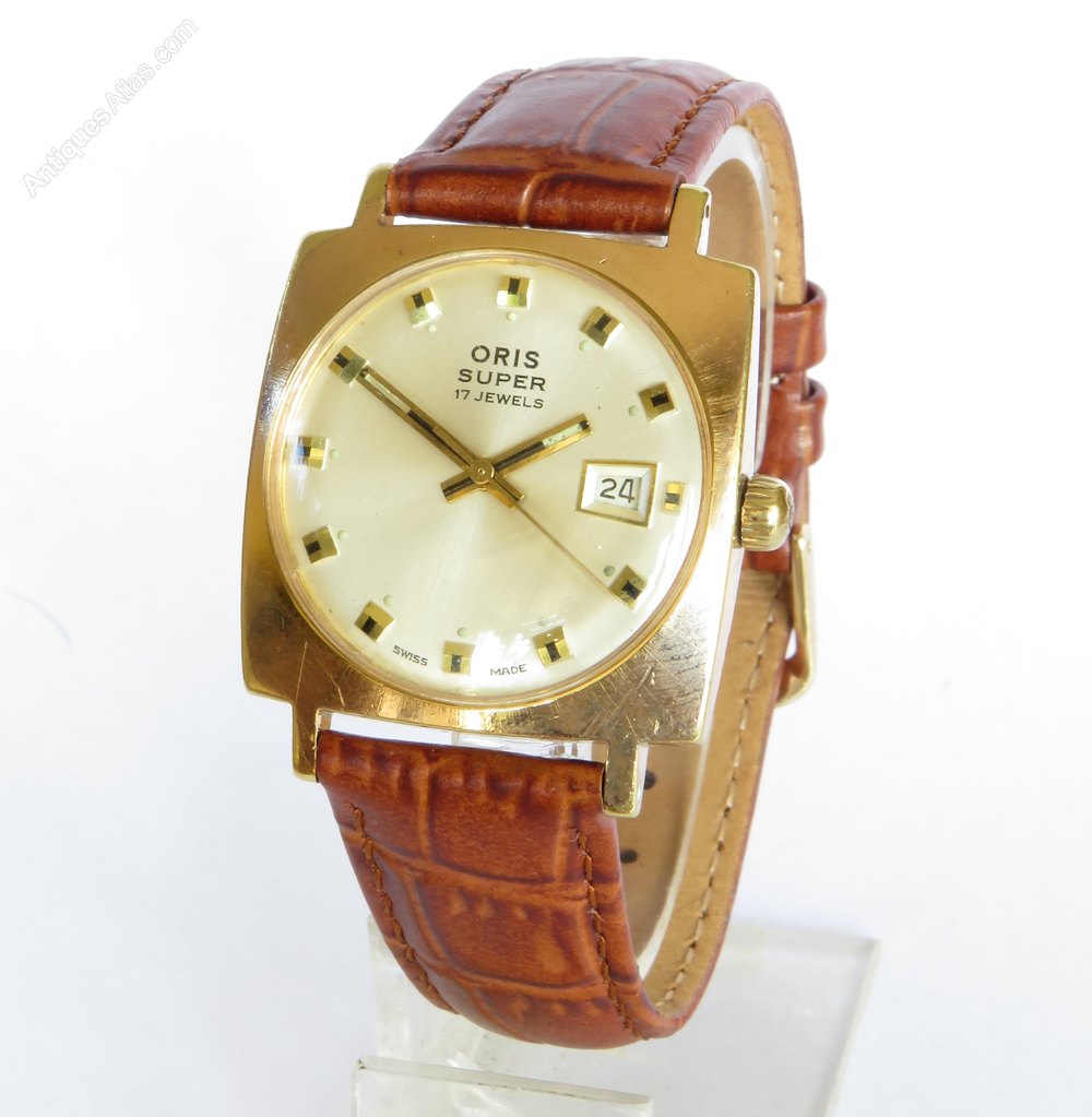 Antiques Atlas - Gents 1960s Oris Super Wrist Watch as170a11642