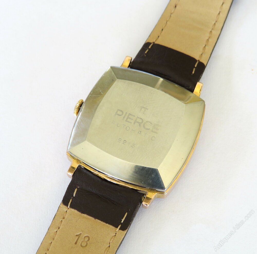 Antiques Atlas - Gents 1960s Pierce Automatic Wrist Watch as170a13053
