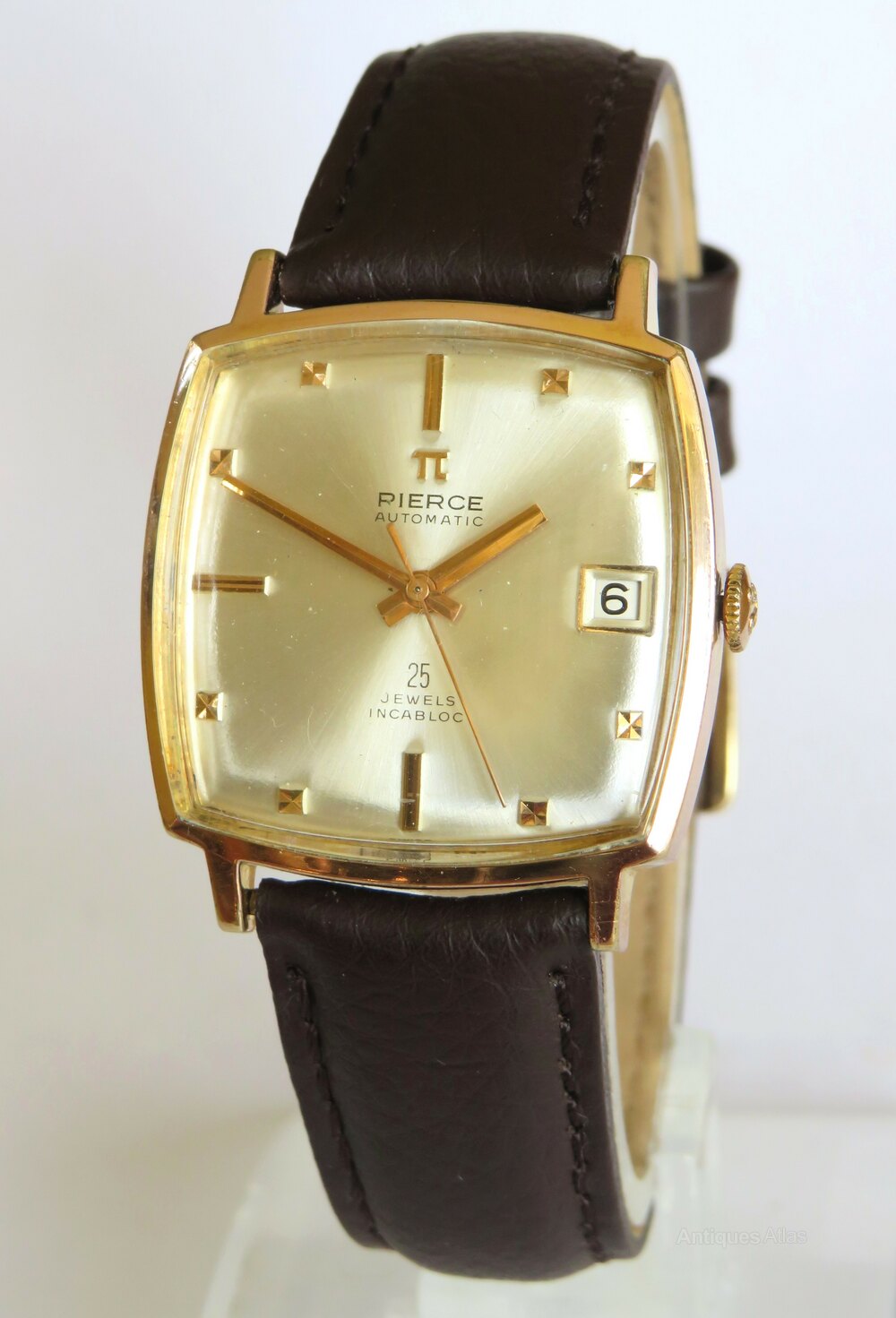 Antiques Atlas - Gents 1960s Pierce Automatic Wrist Watch as170a13053