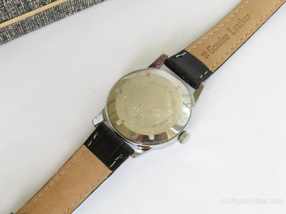 Antiques Atlas - Gents 1960s Relide Sportsman Wrist Watch as170a9452