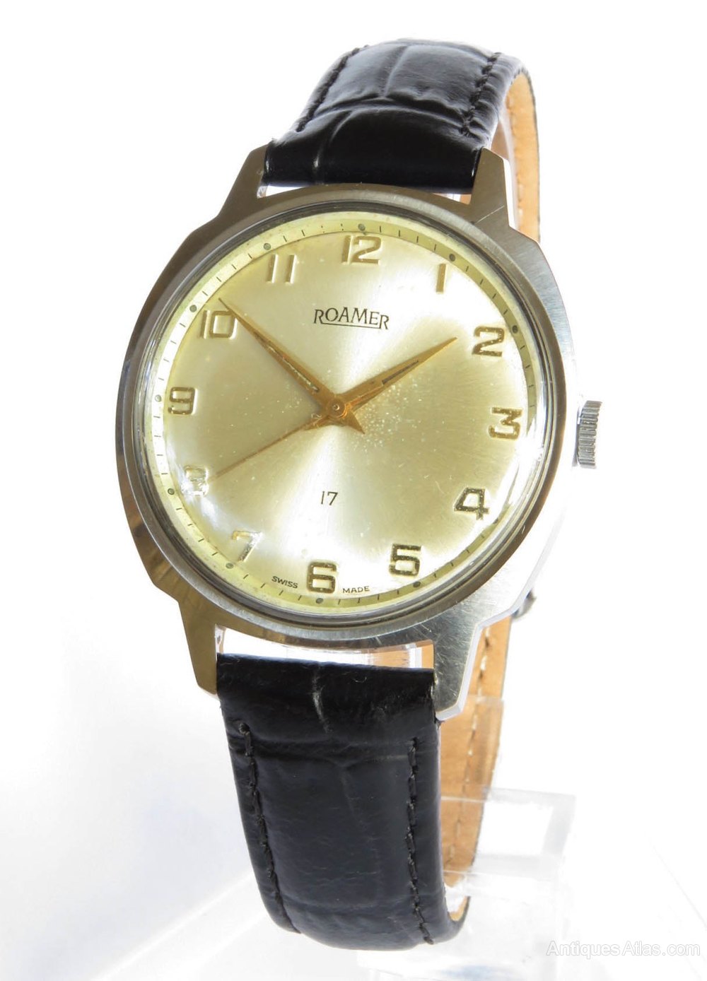 Antiques Atlas - Gents 1960s Roamer Wrist Watch