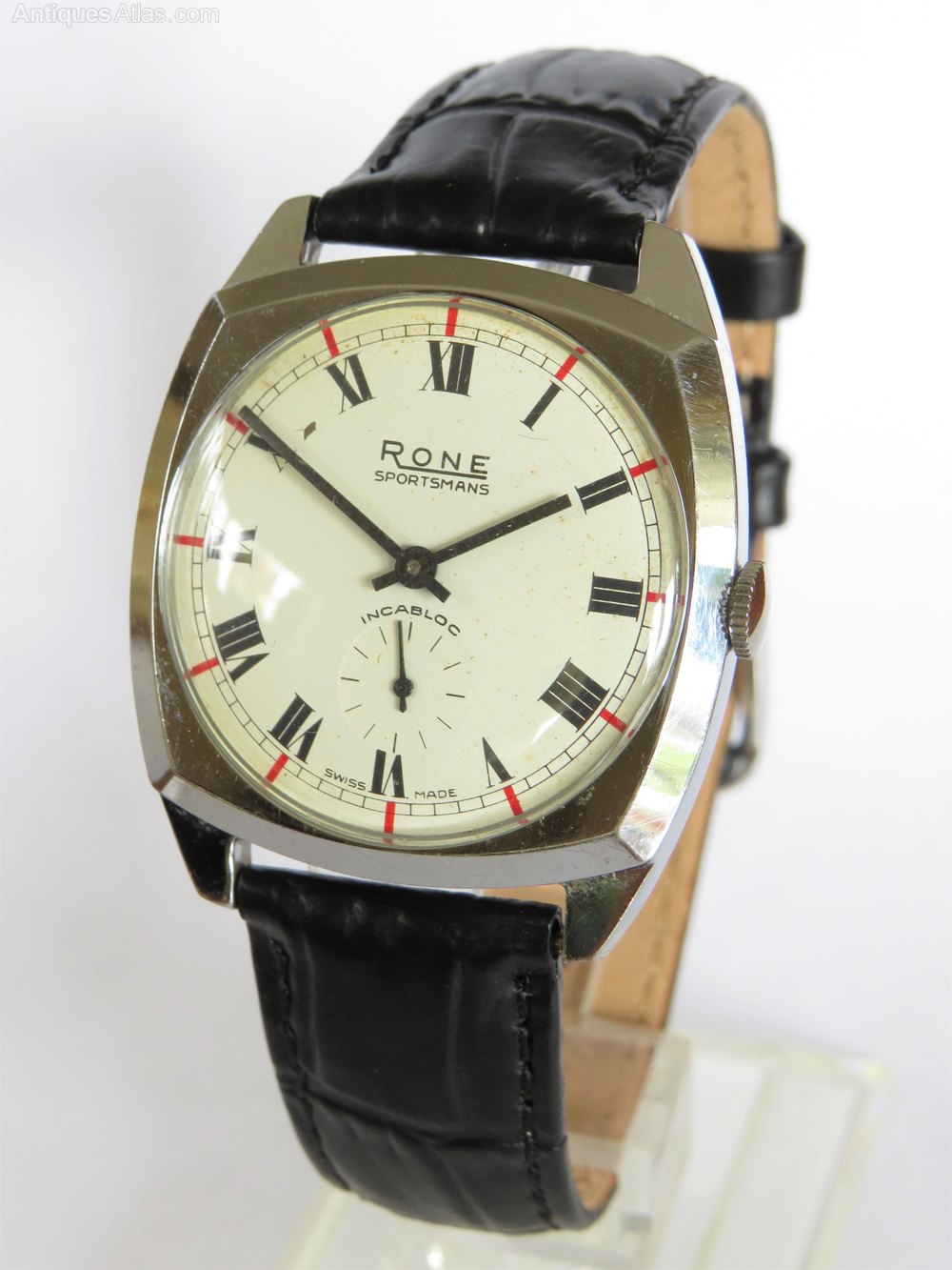 Antiques Atlas - Gents 1960s Rone Sportsmans Wrist Watch as170a8198