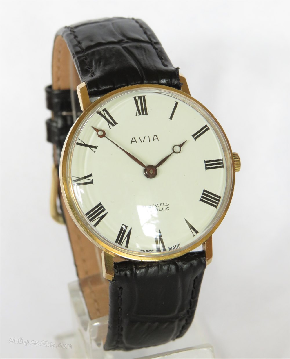 Antiques Atlas - Gents 1970s Avia Wrist Watch, Super Condition