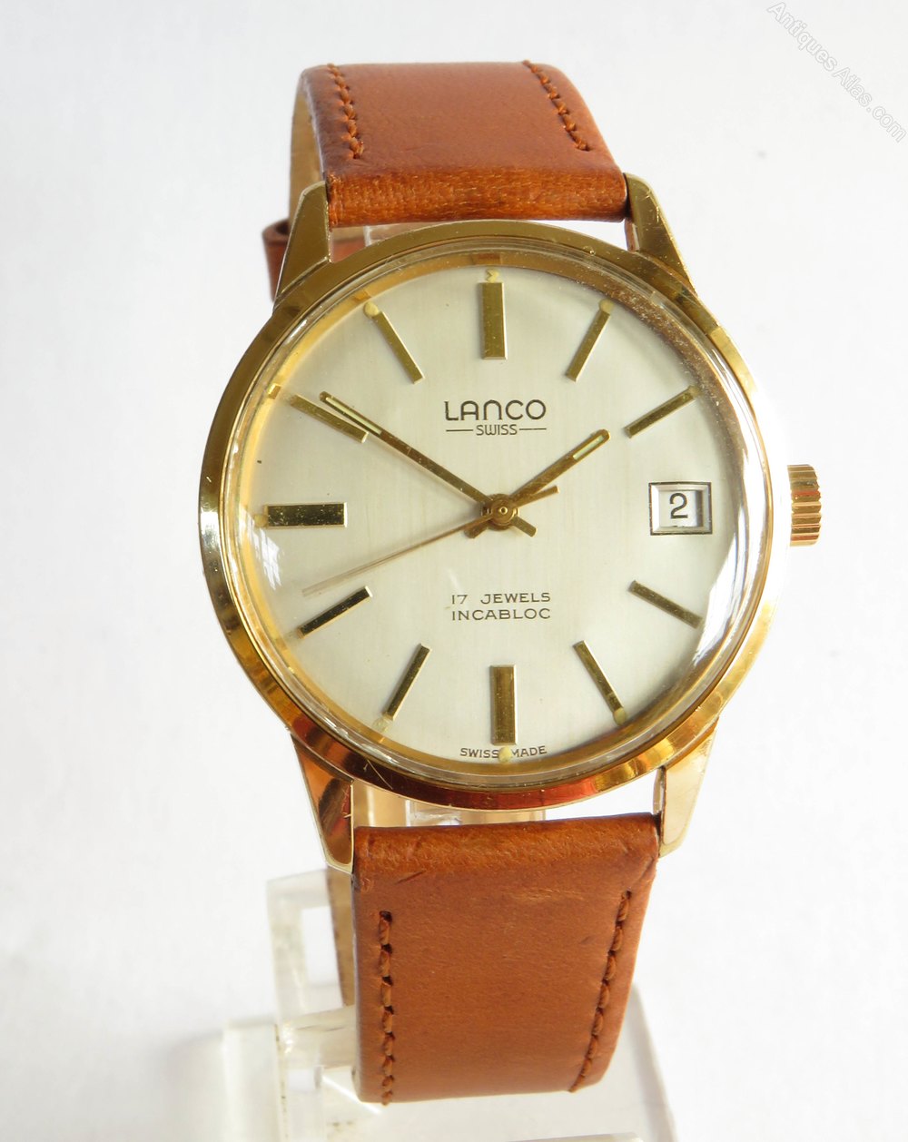 Antiques Atlas - Gents 1970s Lanco Wrist Watch
