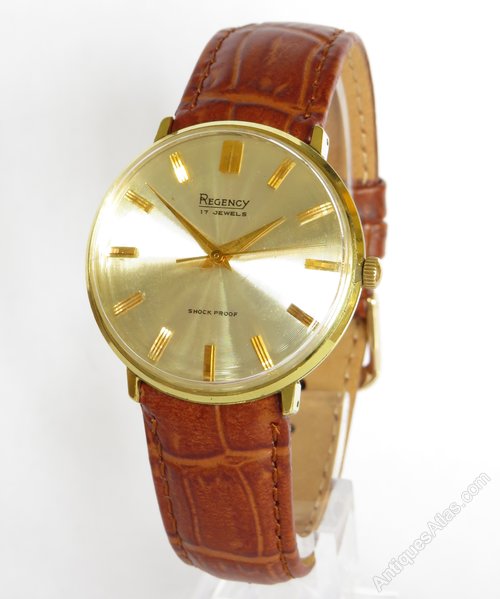 Antiques Atlas - Gents 1970s Regency Wristwatch as170a11478