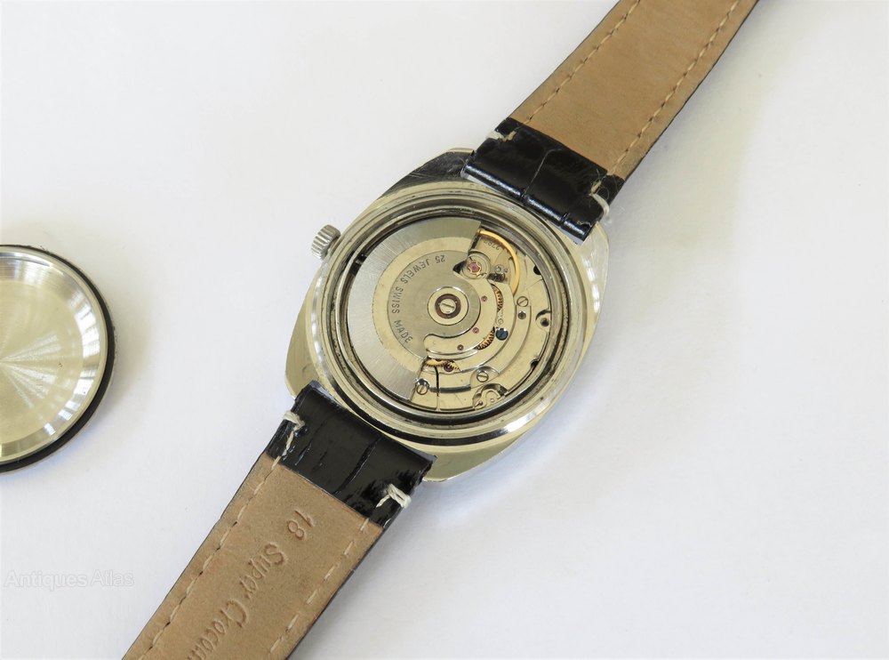 Antiques Atlas - Gents 1970s Swiss Emperor Automatic Wrist Watch as170a9208