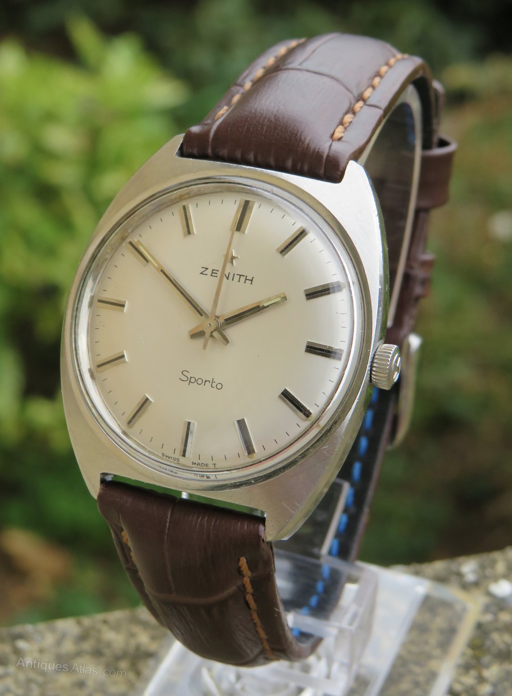 Antiques Atlas - Gents 1970s Zenith Sporto Wrist Watch
