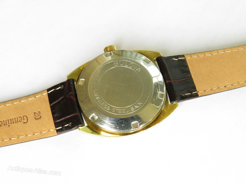 Antiques Atlas - Gents 1974 Bulova Ambassador Automatic Wrist Watch ...