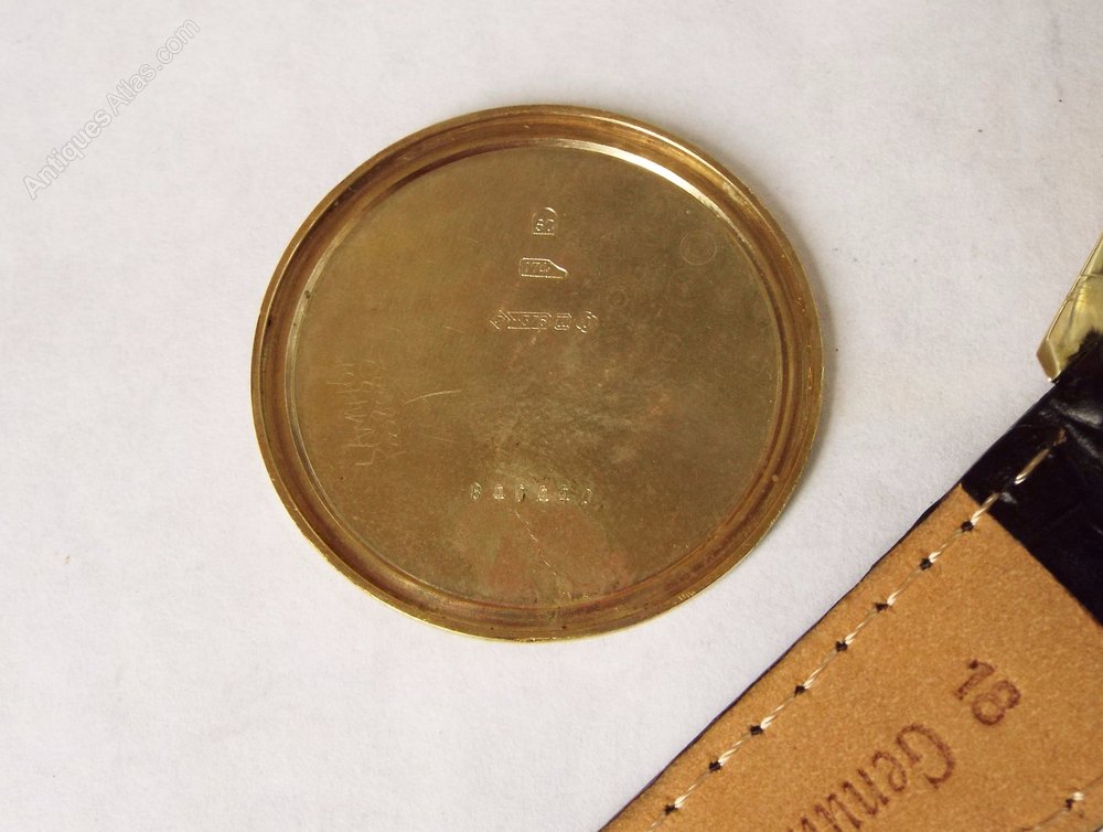 Antiques Atlas - Gents 9 Carat Gold Everite Wrist Watch, 1961 as170a6388