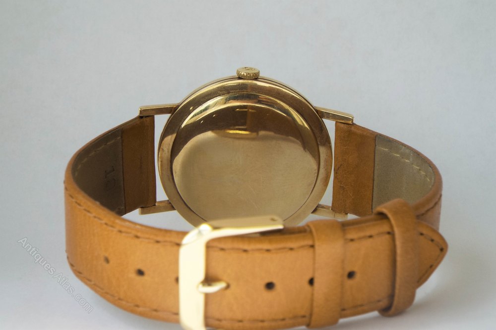 Antiques Atlas - Gents 9 Carat Gold Marvin Wrist Watch as170a7665