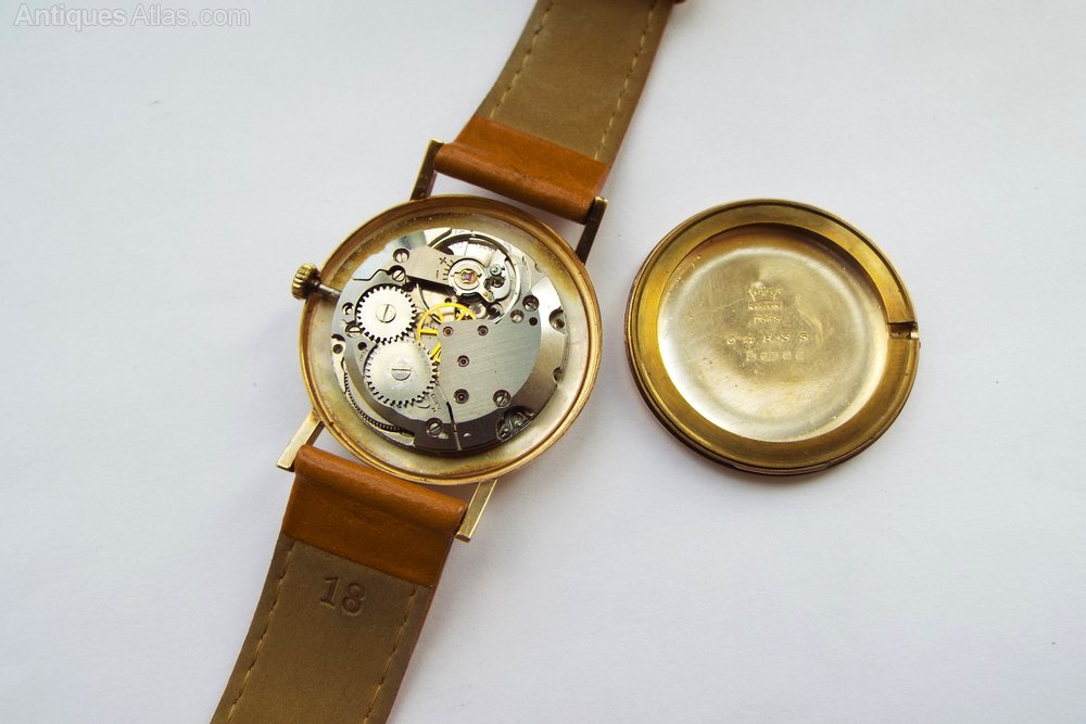 Antiques Atlas - Gents 9 Carat Gold Marvin Wrist Watch as170a7665