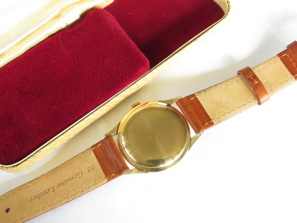 Antiques Atlas - Gents 9ct Gold Bentima Star Wrist Watch