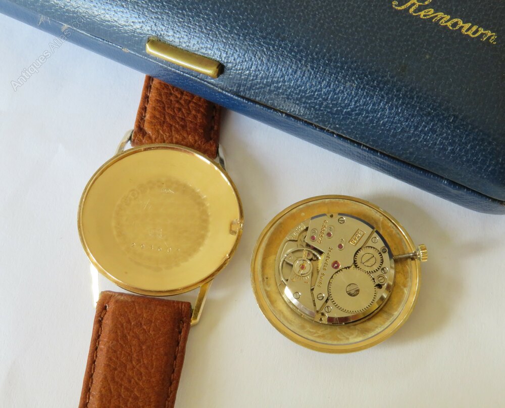 Antiques Atlas - Gents 9ct Gold Bravingtons Renown Watch, 1964 as170a12573