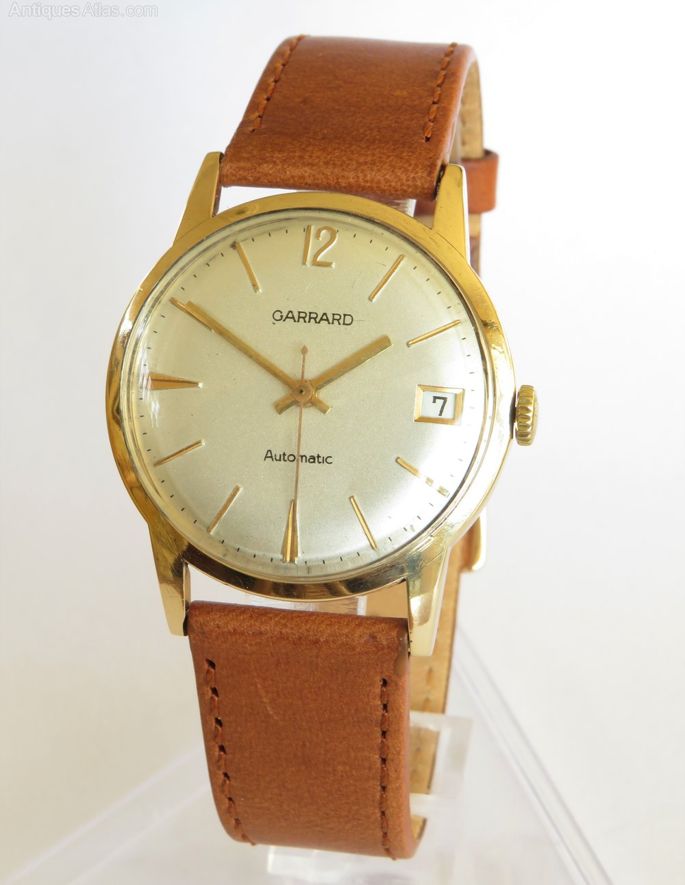 Antiques Atlas - Gents 9ct Gold Garrard Wrist Watch, 1973