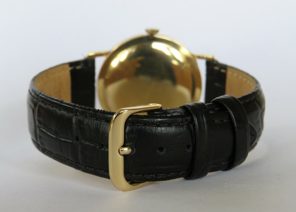 Antiques Atlas - Gents 9ct Gold Marvin Chronometer Wrist Watch as170a13162