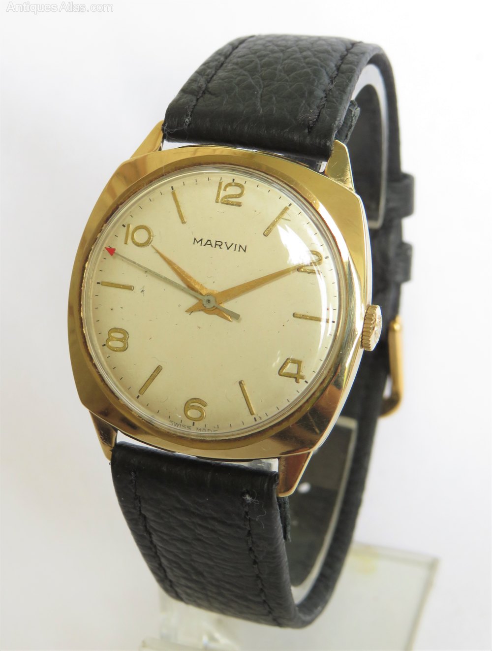 Antiques Atlas - Gents 9ct Gold Marvin Wrist Watch, 1959 as170a8176