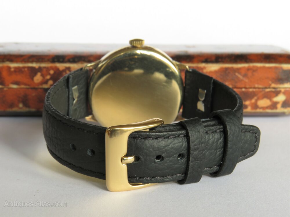 Antiques Atlas - Gents 9ct Gold Rotary Wrist Watch, 1959