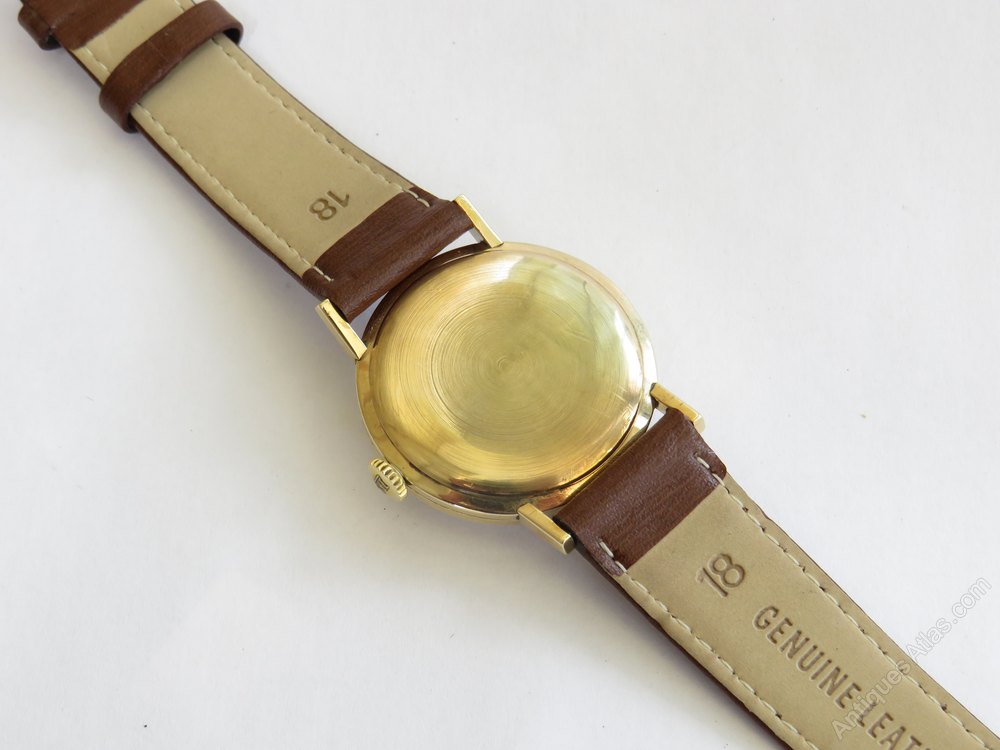 Antiques Atlas - Gents 9ct Gold Swiss Emperor Wrist Watch