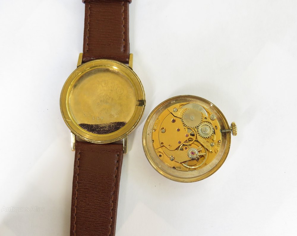 Antiques Atlas - Gents 9ct Gold Swiss Emperor Wrist Watch