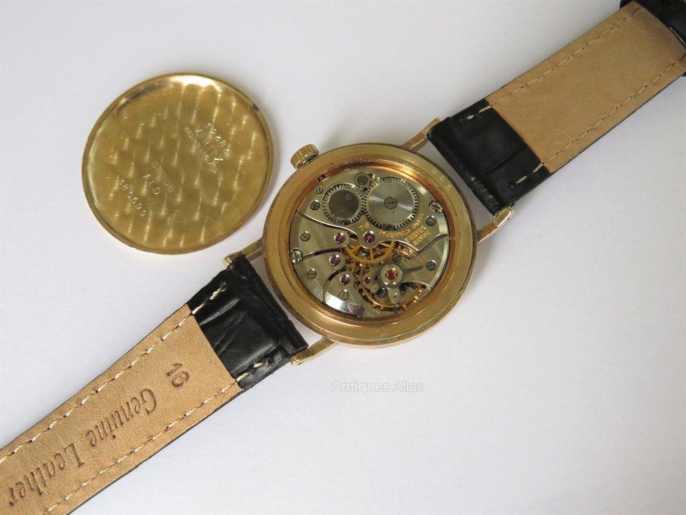 Antiques Atlas - Gents 9ct Gold Vertex Revue Wrist Watch, 1965