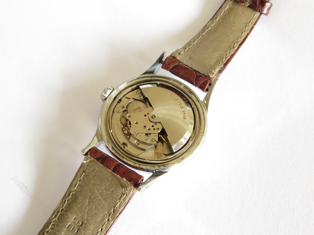 Antiques Atlas - Gents Aquamatica Automatic Watch From Winegartens