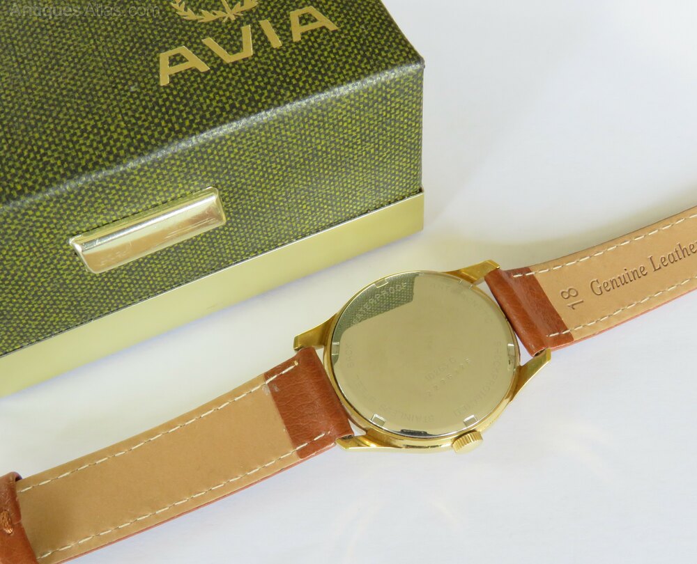 Antiques Atlas - Gents Avia Wrist Watch, Rare Dial, C1970 as170a13251