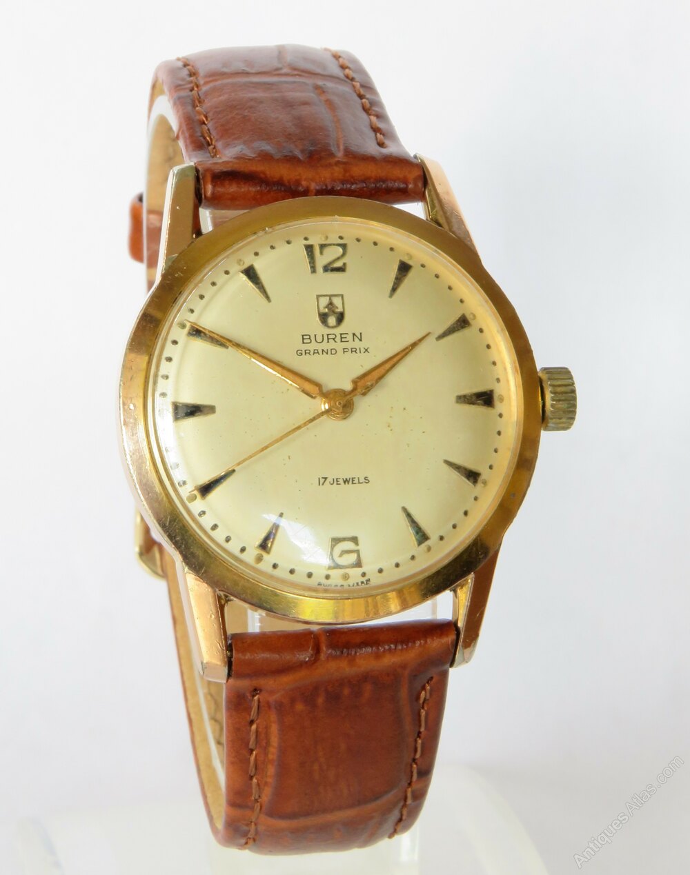 Antiques Atlas - Gents Buren Grand Prix Wrist Watch, C1960 as170a12833