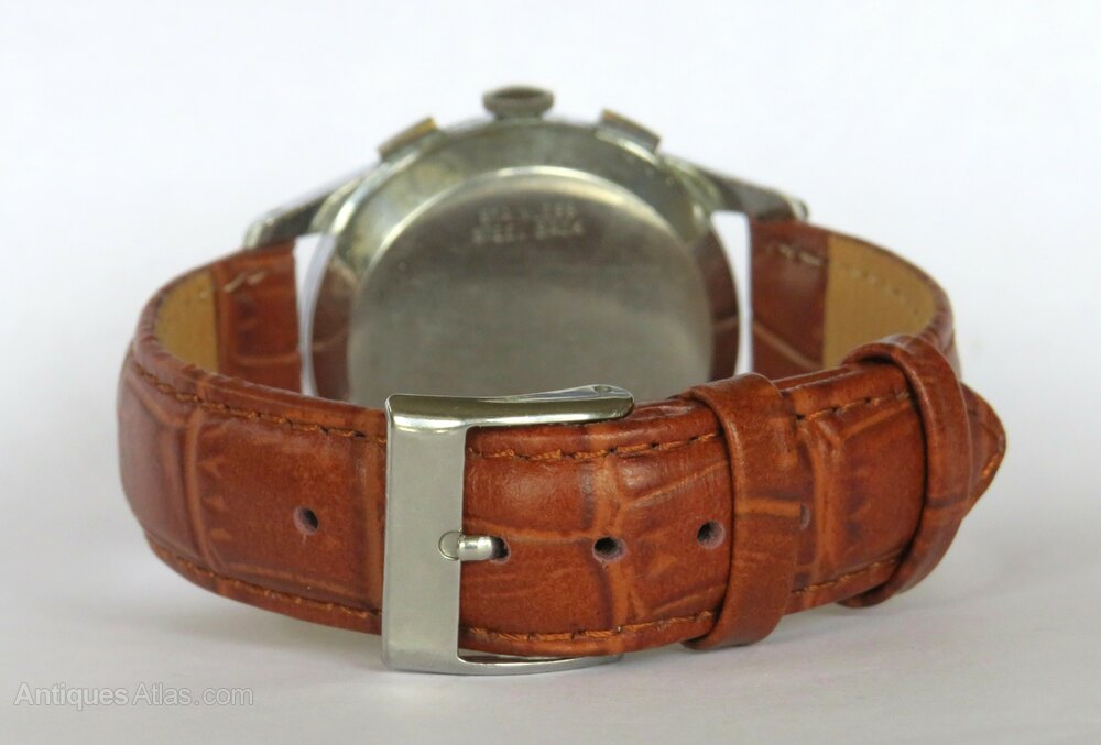 Antiques Atlas - Gents Enicar 1005CH Chronograph Watch, Pre Sherpa ...