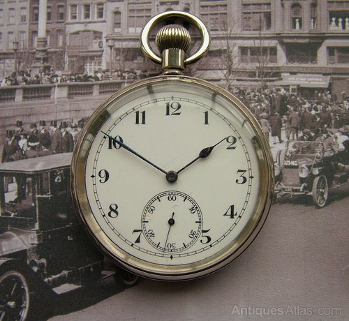 Antiques Atlas - Gents "Everite" Pocket Watch By H Samuel