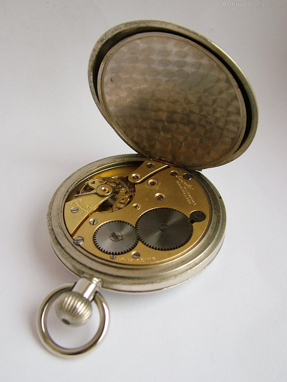 Antiques Atlas - Gents "Everite" Pocket Watch By H Samuel