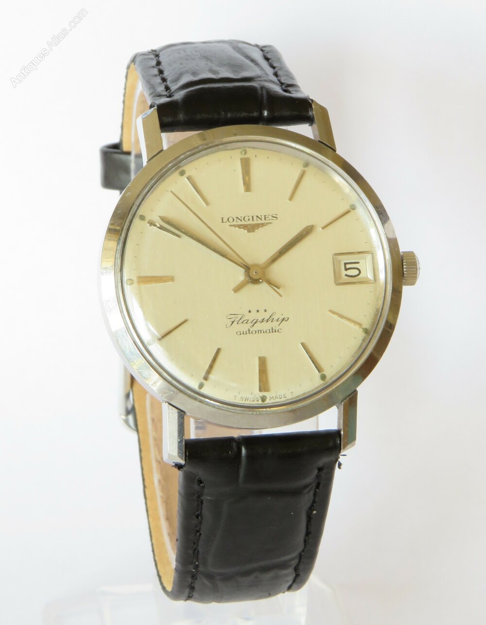 Antiques Atlas - Gents Longines Flagship Automatic Wrist Watch, 196 ...