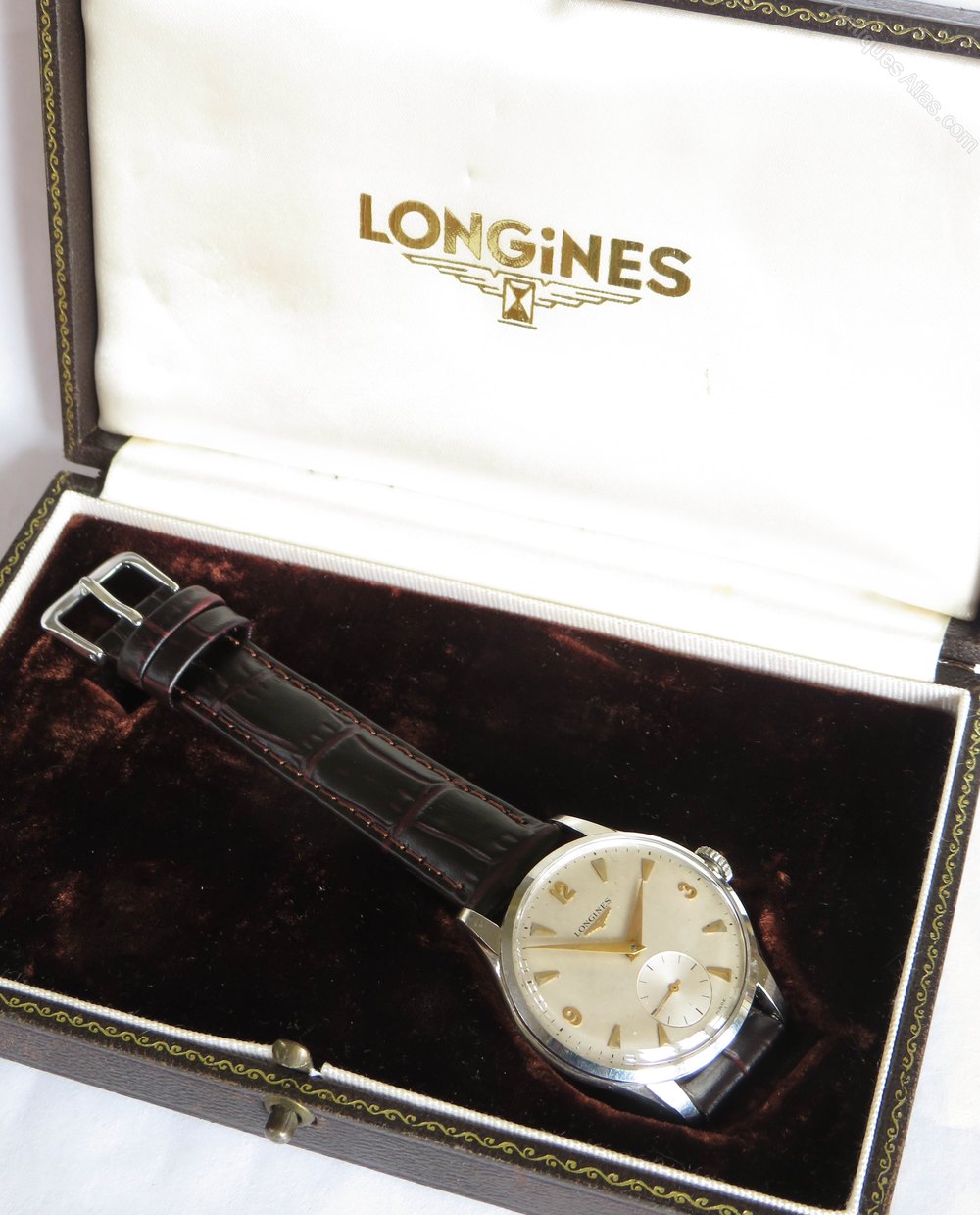 Antiques Atlas - Gents Longines Wrist Watch, 1957