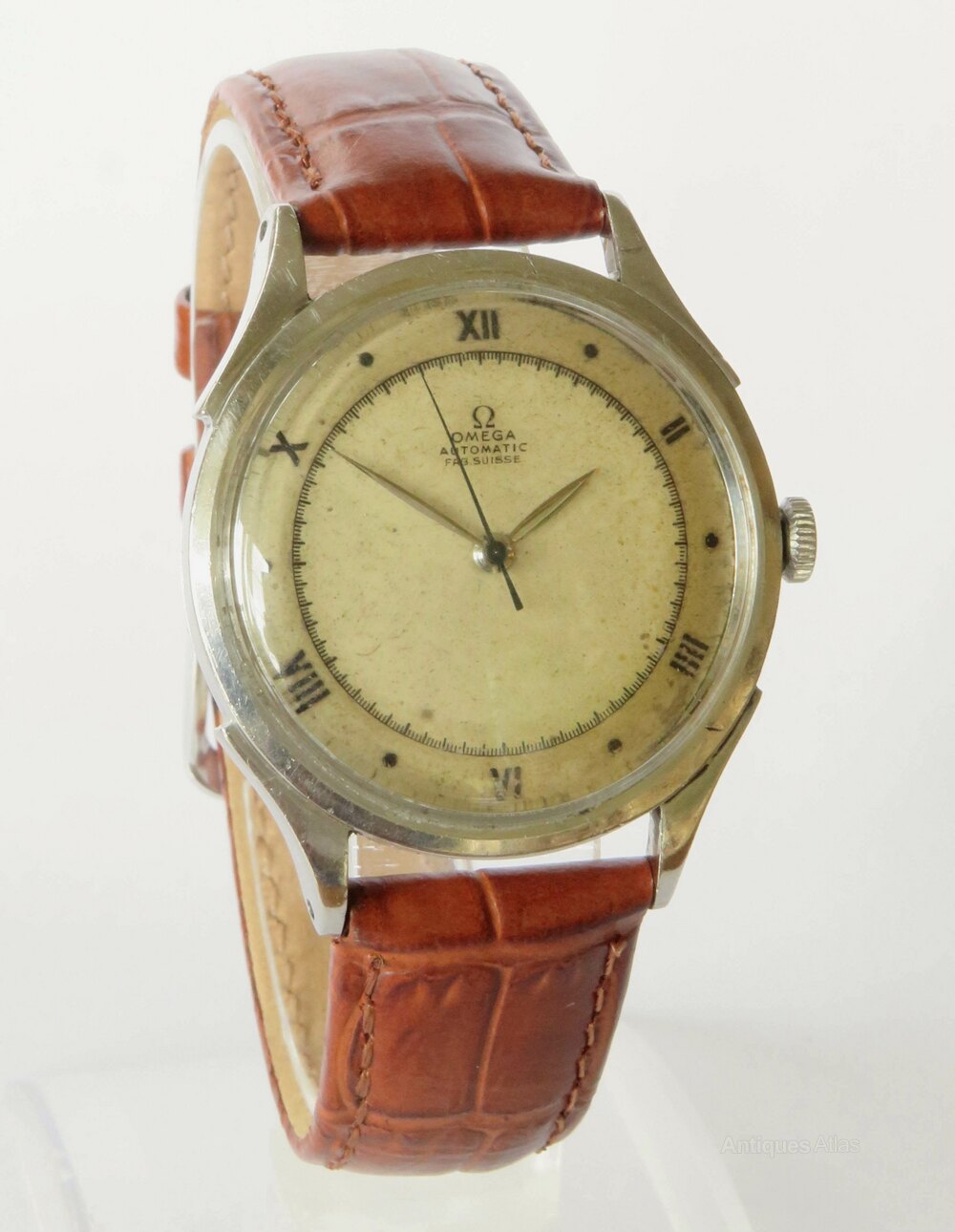 Antiques Atlas - Gents Omega Ambassador Bumper Automatic Watch 1944 ...