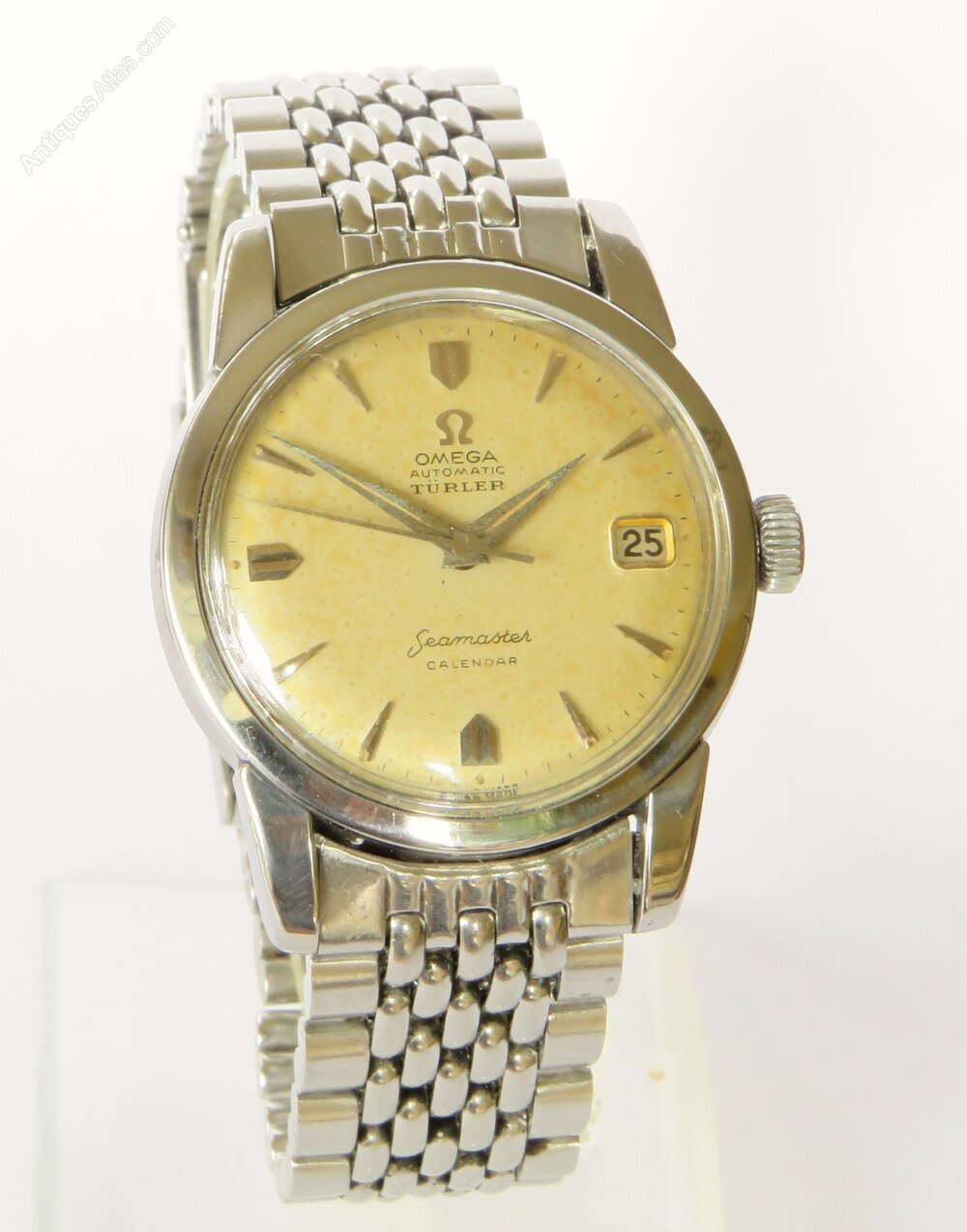 Antiques Atlas - Gents Omega Seamaster Calendar Automatic Watch as170a12868