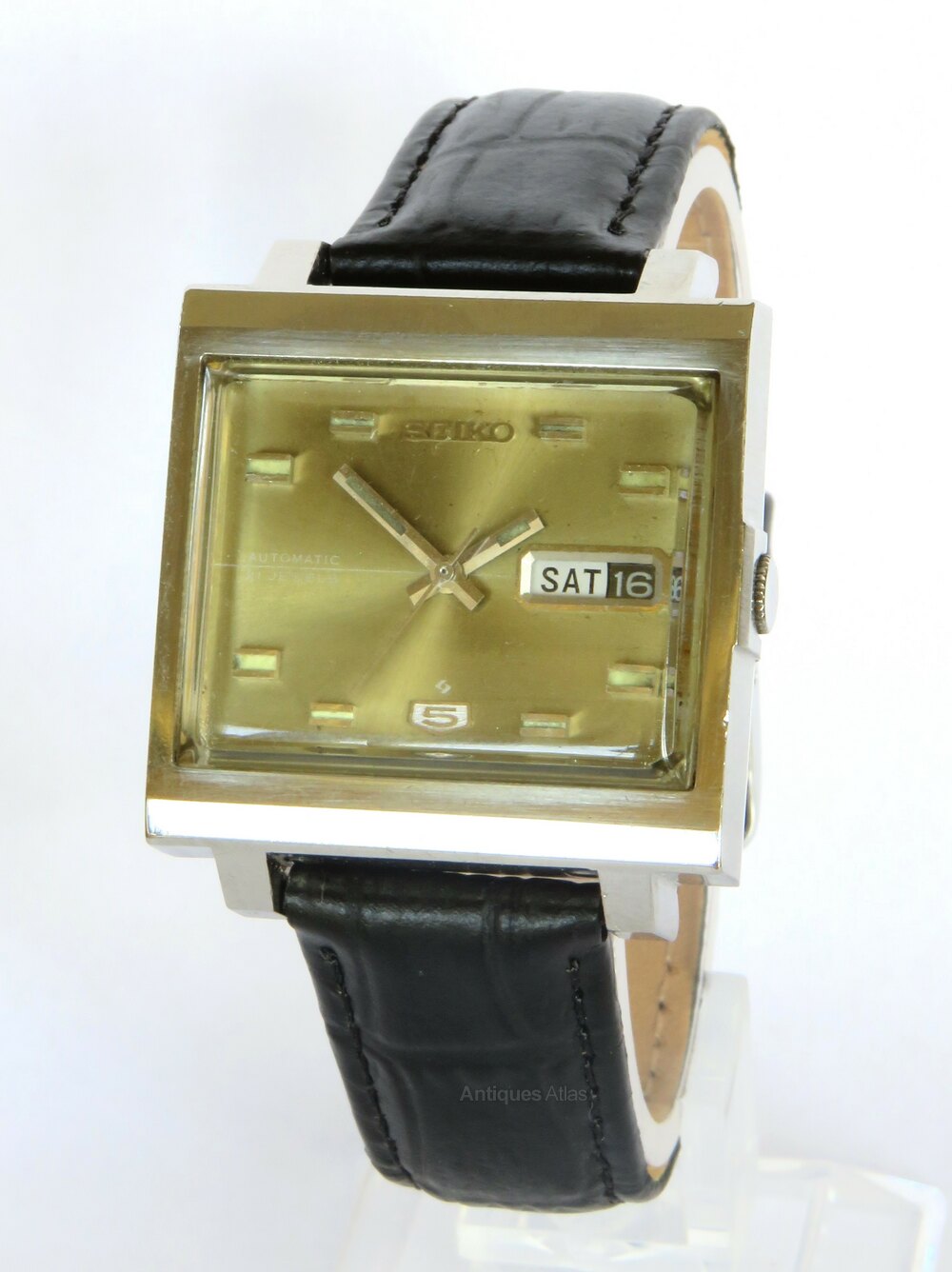 Antiques Atlas - Gents Seiko 5 Automatic TV Screen Wrist Watch 1969 ...