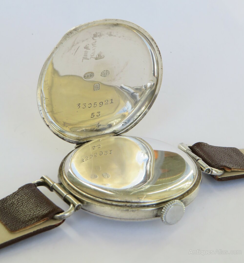 Antiques Atlas - Gents Antique Silver Cyma Wrist Watch, 1914 as170a14344