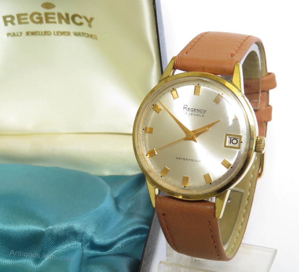 Antiques Atlas - Gents Early 1970s Regency Wrist Watch