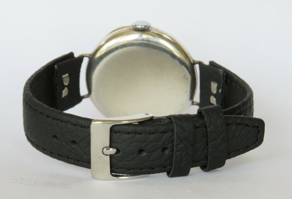 Antiques Atlas - Gents Silver Good Hope Lever Wrist Watch, 1918 as170a13455