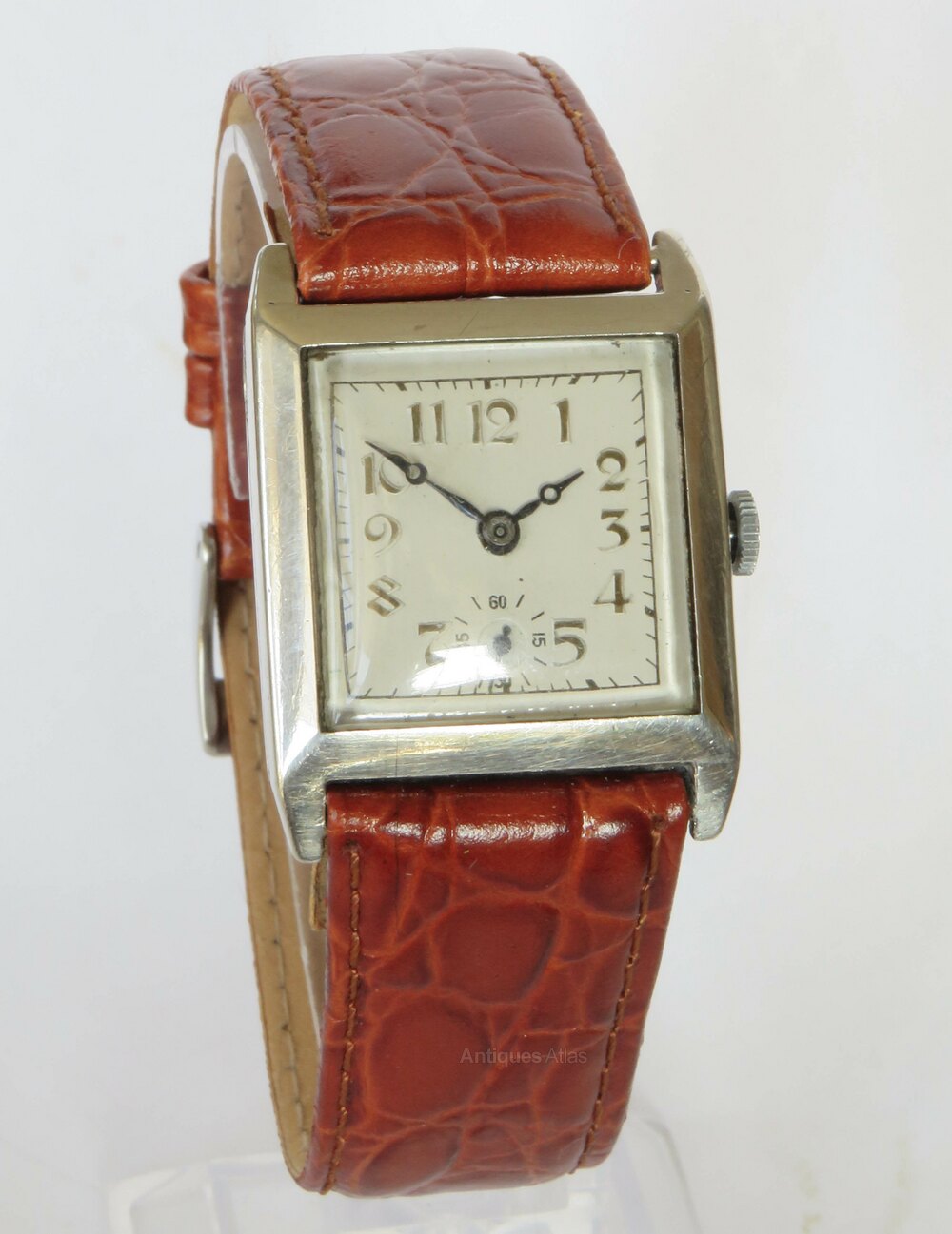 Antiques Atlas - Gents Silver Vertex Wrist Watch, 1926 as170a13642