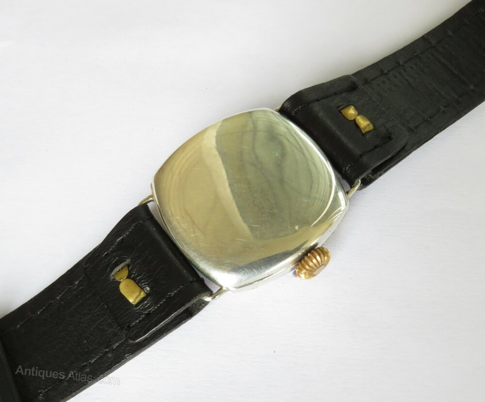 Antiques Atlas - Gents Silver Vertex Wrist Watch, 1929 as170a12442