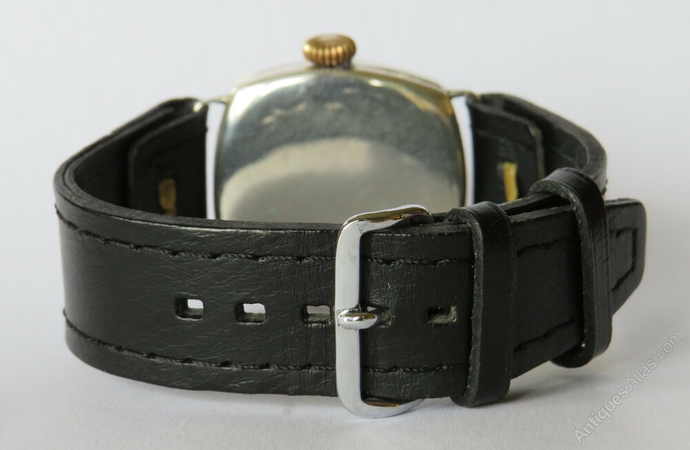 Antiques Atlas - Gents Silver Vertex Wrist Watch, 1929 as170a12442