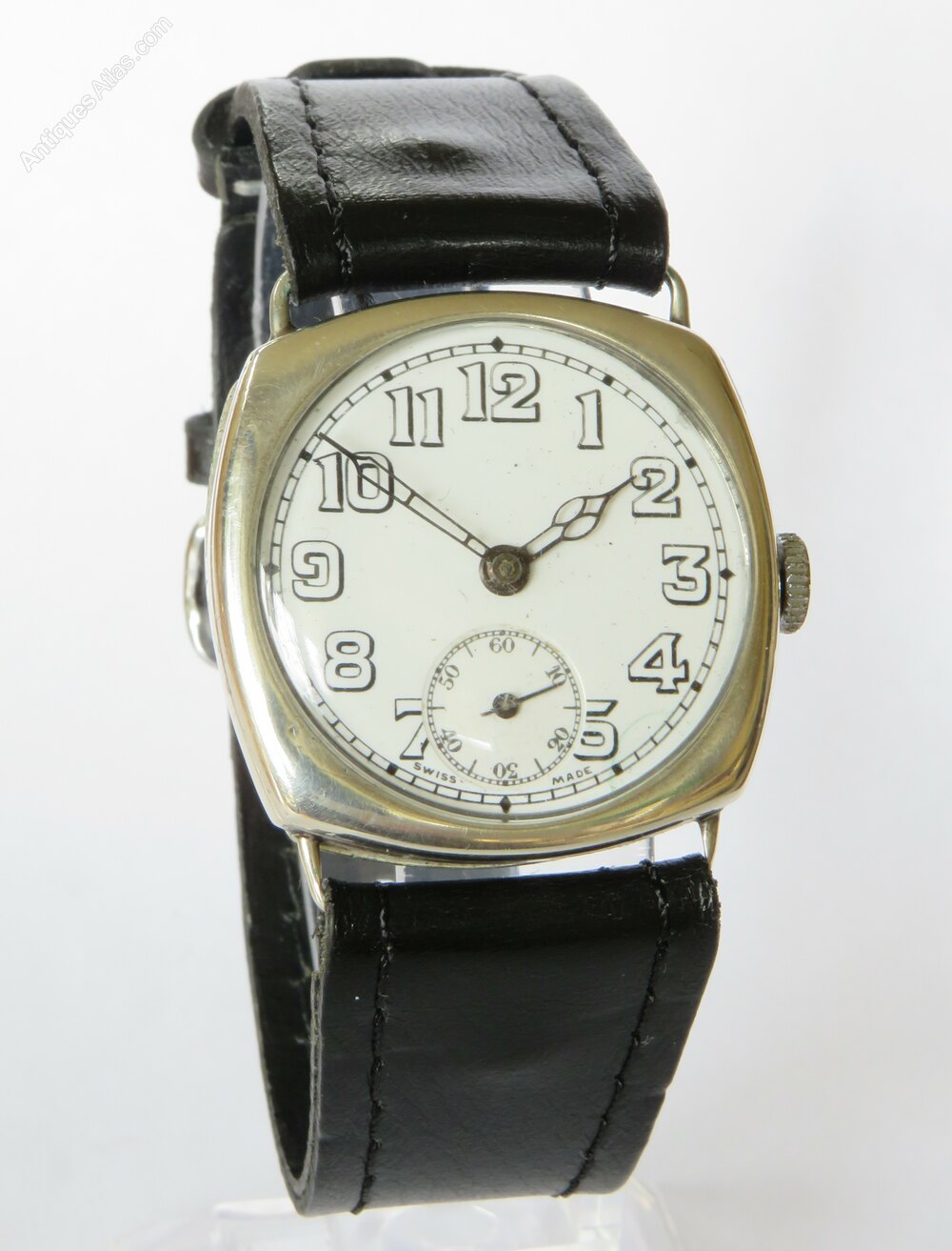 Antiques Atlas - Gents Silver Vertex Wrist Watch, 1929 as170a13386