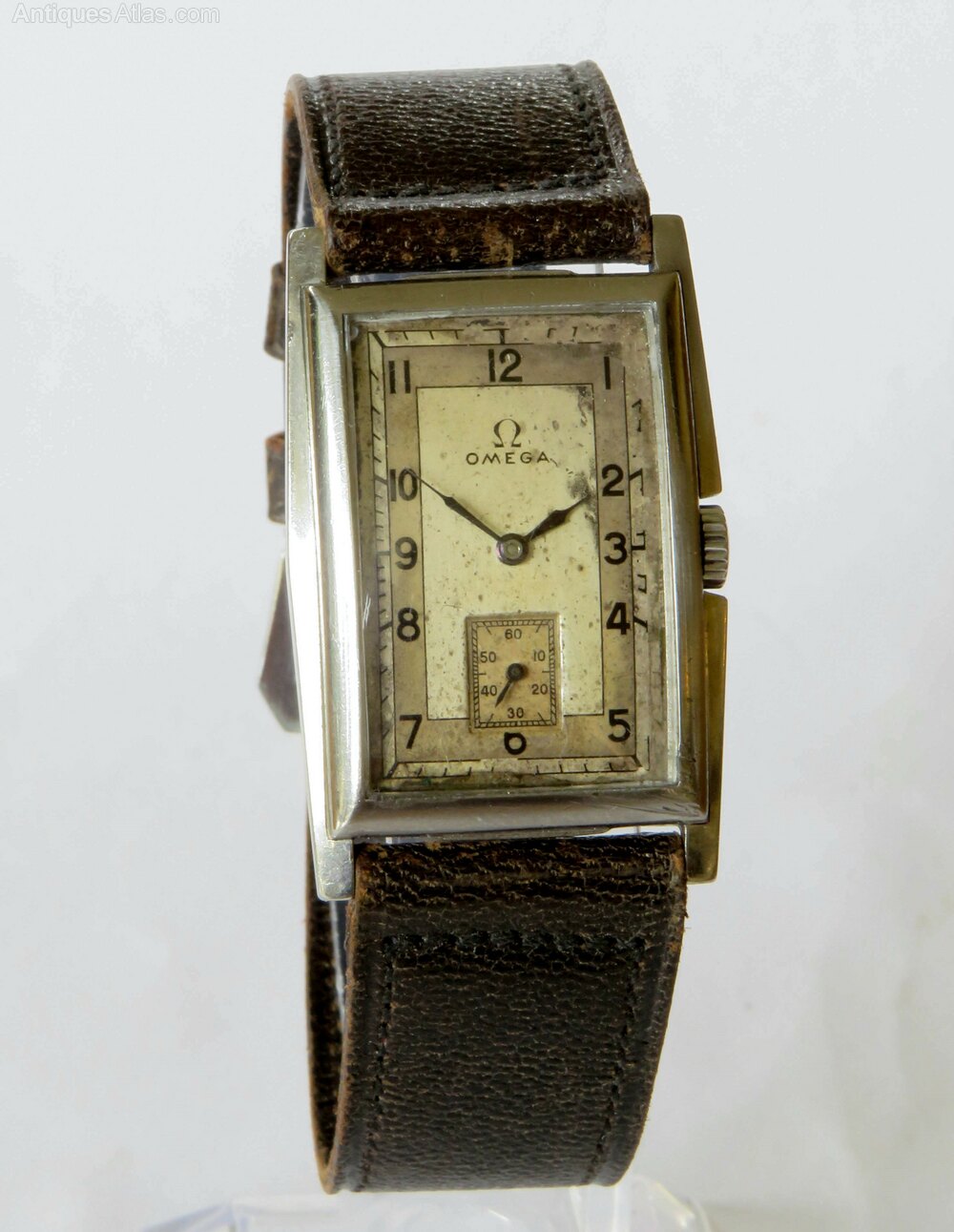 Antiques Atlas - Omega T17 Curvex Wrist Watch, 1939, WW2 as170a13601