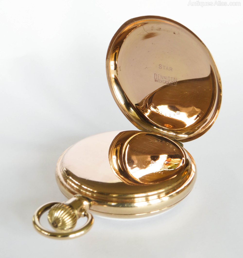 Antiques Atlas - Record Dreadnought ‘Trenton’ Pocket Watch