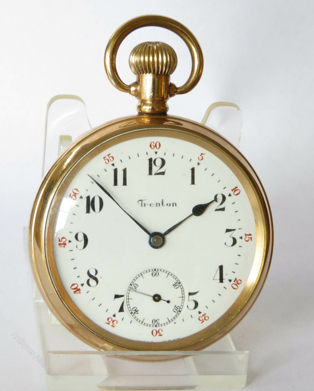 Antiques Atlas - Record Dreadnought ‘Trenton’ Pocket Watch as170a13193