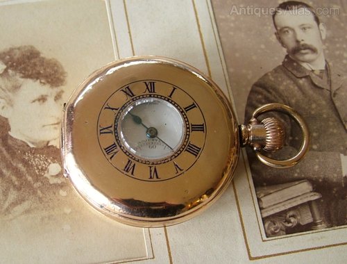 Antiques Atlas - Thomas Russell Half Hunter Pocket Watch
