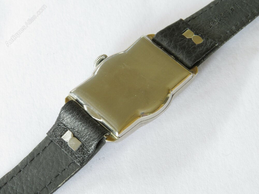 Antiques Atlas - Unusual 1930s Art Deco Laco Wrist Watch as170a12005